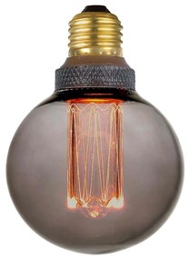 Stmívatelná žárovka Colors Dim LED Mini Globe 8 cm kouřová