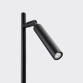 Stolní lampa Pastelo, 1x černé kovové stínítko