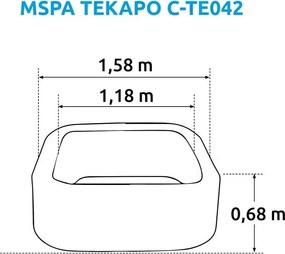 Nafukovací vířivka Marimex MSPA Tekapo C-TE042  [63811402]
