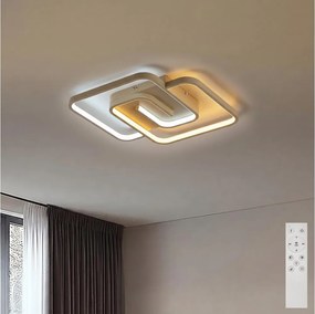 BRILAGI - LED Stm stropní svítidlo VELO LED/64W/230V 48x48 cm béžová + DO