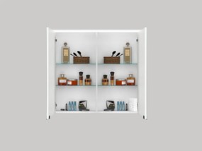 Jokey Zrcadlová skříňka (galerka) - bílá,   š. 60 cm, v. 74 cm, hl. 15 cm  SPS-KHX 60   251012020-0110 SPS-KHX 60