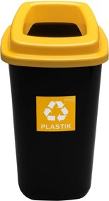 Plafor Plastový koš SORT BIN 705 barva víka žlutá