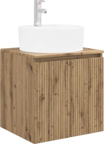 Sada koupelnových skříněk 3 ks Dub artisan 49,5 x 44,5 x 65 cm 3405676
