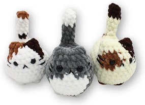 Vali Crochet Háčkovaná Kočička Barva zvířátka: Kočička 3