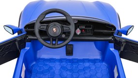 Ramiz Porsche Taycan Turbo S modré autíčko