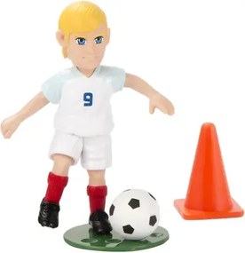 EPEE Fotbalová herní sada Shooters / Figurka, míček a kužel / 12 cm /
