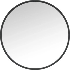 vidaXL Nástěnné zrcadlo černé 50 cm [322294]
