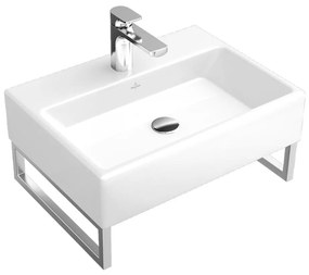 VILLEROY & BOCH Villeroy Boch MEMENTO: umyvadlo 600x420mm pro 1-otvorovou baterii, bílá Alpin, 51336001