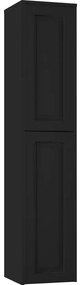 EBS Lasy Vysoká skříňka, pravá, 160 cm, černá matná, LASYV30CP