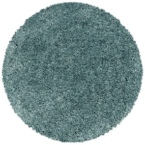 Ayyildiz Kusový koberec SYDNEY 3000, kulatý, Aqua Rozměr koberce: 200 cm KRUH