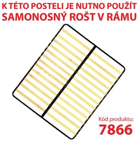 IDEA Multifunkční postel 160x200 POCKET bílá