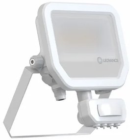 LED reflektor s pohybovým čidlem LEDVANCE FLOODLIGHT bílý SENSOR 17W/11W 2400/1600lm 4000K neutrální bílá IP65