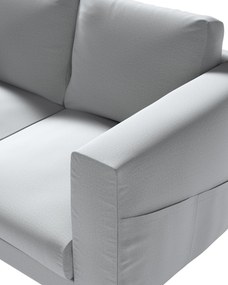 Potah na pohovku IKEA Norsborg 2-místná barva šedá látka sametová