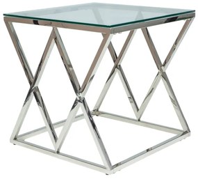 Konferenční stolek Zita (sklo + chromová). 1050968