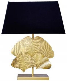 Zlatá stolní lampa Ginkgo 60 cm