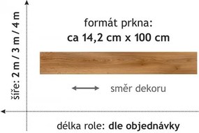 BEAULIEU PVC podlaha - lino PRIMA X 2740 ŠÍŘKA: 4 m, POUŽITÍ: Zátěžové