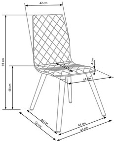 HALMAR K282 židle béžová (1083)