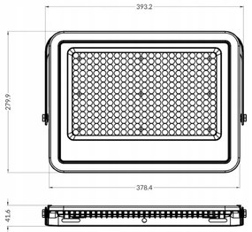 ECOLIGHT LED reflektor PREMIUM LINE - 200W - IP65 - studená bílá