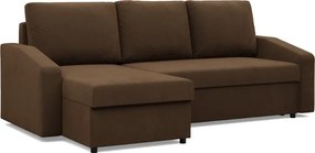 Rohová rozkládací sedací souprava Neo - zkosený bok - model 2