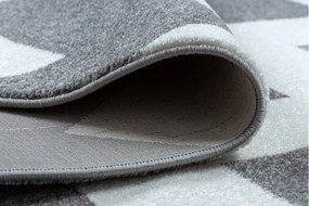 Kusový koberec SKETCH CRAIG šedý / bílý - Cikcak