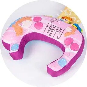 CHIPOLINO Multifunkční dětský polštář 5v1 Pink