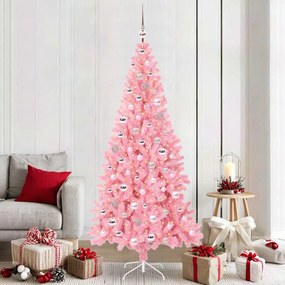 Vánoční stromeček Růžová 210 cm PVC 3396440