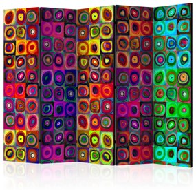 Paraván - Colorful Abstract Art II [Room Dividers]