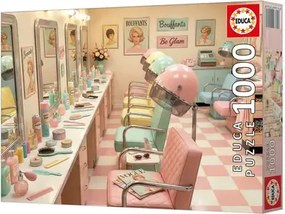EDUCA Puzzle Retro Glam Salón / 1000 dílků