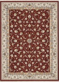 BE Koberec Sultan 1200 Red - červený obdélníkový Rozměr: 150x225 cm