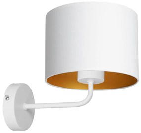 Luminex Nástěnná lampa ARDEN 1xE27/60W/230V bílá/zlatá LU3441