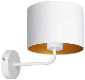 Nástěnná lampa ARDEN 1xE27/60W/230V bílá/zlatá