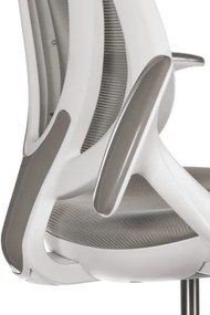 Dětská otočná židle šedá KA-C806 GREY