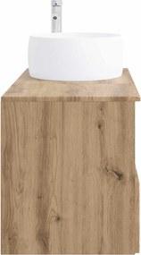 Sada koupelnového nábytku 2 ks Dub artisan Kompozitní dřevo 3404103