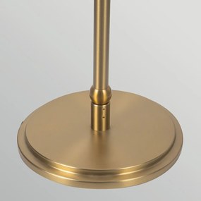 Stojací lampa Elstead Crosby 1x E27 Kartáčované zlato 173 cm