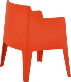 Sada 4 ks židle Bartal – oranžová