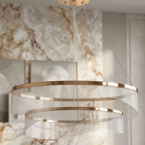 Toolight Rea, ZÁVĚSNÁ STROPNÍ G146-2CP GOLD, OSW-04702