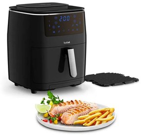 Horkovzdušná fritéza Tefal Easy Fry & Grill & Steam 3v1 FW201815 Černá