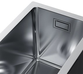 Erga HD, 1-komorový ocelový dřez 220x440x210 mm, ocelová, ERG-MLS-HD2244