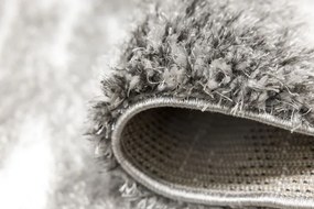 Koberec Shaggy Puffy P387 šedý / antracitový