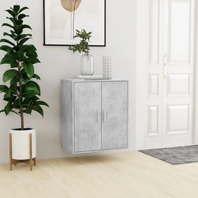 vidaXL Marketos Botník betonově šedý 60 x 35 x 70 cm kompozitní dřevo