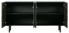 Komoda COUNTER WOOOD 160 cm mangové dřevo, černá woood 801094-Z