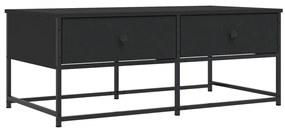 Konferenční stolek černý 100 x 51 x 40 cm kompozitní dřevo - Default Title