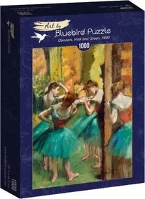 BLUEBIRD Puzzle Tanečnice - růžová a zelená / 1000 dílků / od 14 let