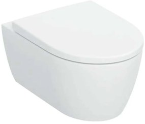 Geberit iCon - Závěsné WC se sedátkem SoftClose, TurboFlush, Rimfree, matná bílá 503.046.JT.1