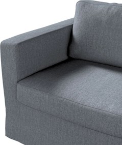 Potah na pohovku IKEA  Karlstad 2-místná , nerozkládací, dlouhý barva šedá látka pletený vzor