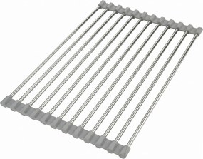 Rolovací odkapávač na dřez REA P12298A, šedý