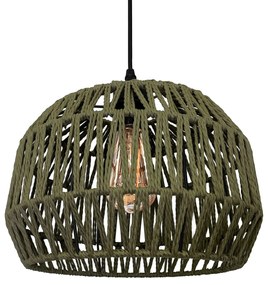 Toolight Boho, závěsné svítidlo 1xE27 APP1293-1CP, zelená, OSW-03805