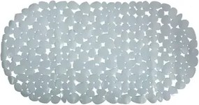 MSV GALETS protiskluzová podložka do vany šedá / PVC / 99 x 39 cm