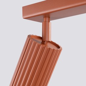 Sollux Lighting Stropní svítidlo KARBON 2 červený okr