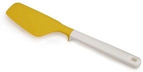 Žluto-bílá silikonová špachtle Joseph Joseph Elevate